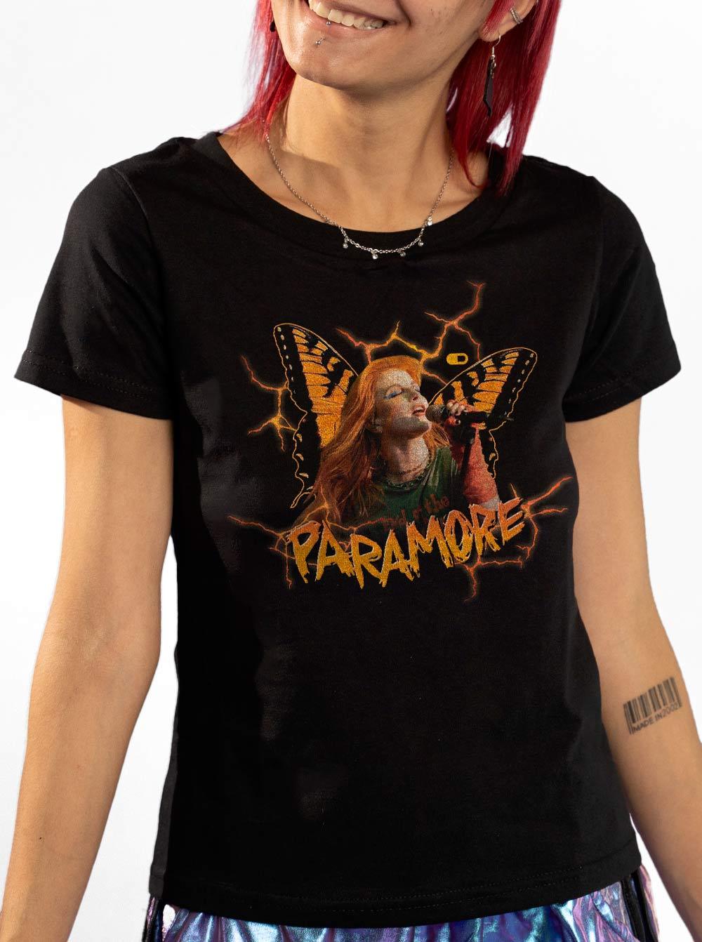 Baby Look Paramore Butterfly – Cápsula Shop