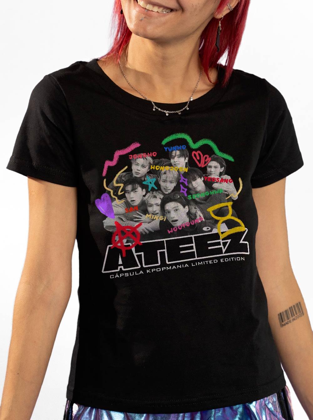 Baby Look Ateez Kpopmania – Cápsula Shop