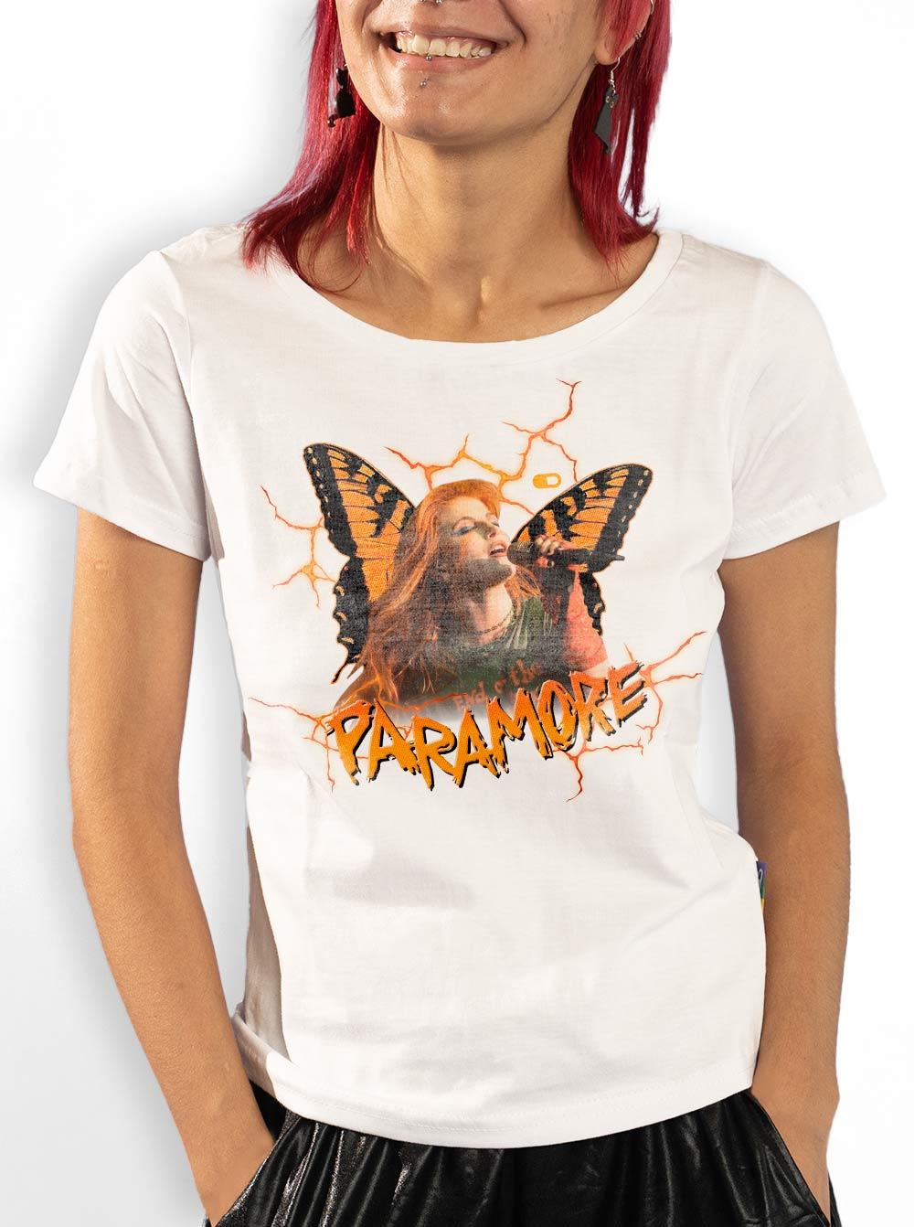 Baby Look Paramore Butterfly – Cápsula Shop