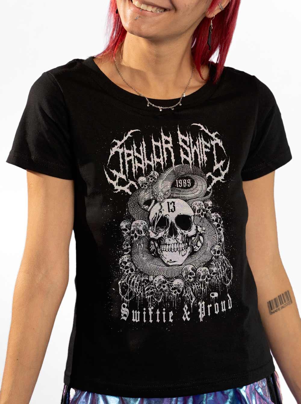 Baby Look Taylor Swift Death Metal – Cápsula Shop