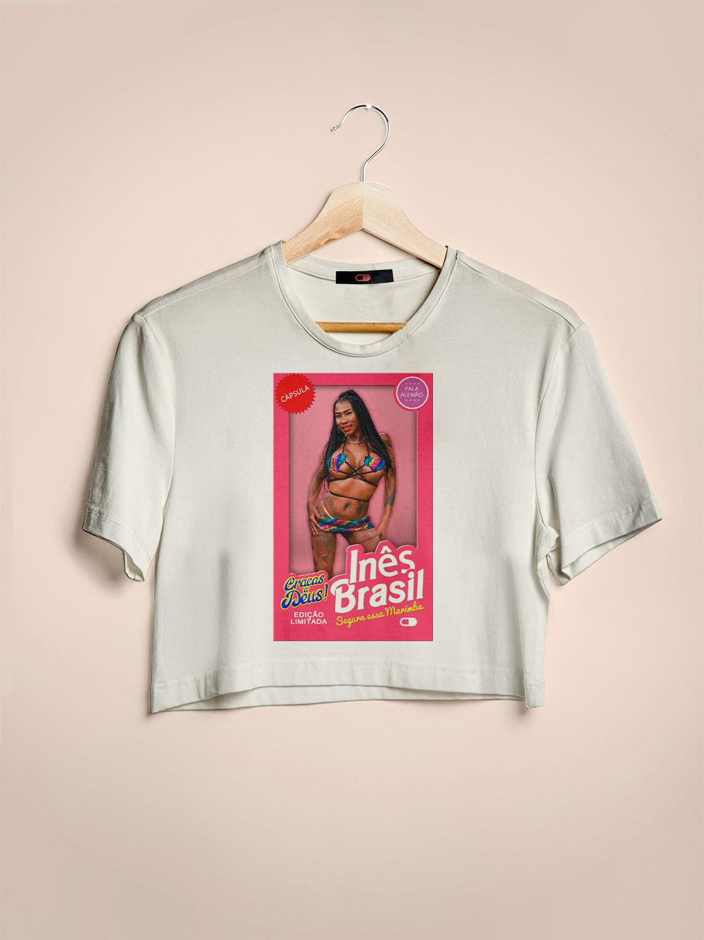 Cropped Barbie Inês Brasil – Cápsula Shop